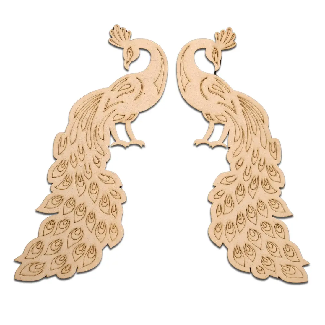 Pre Marked Peacock Cut Out